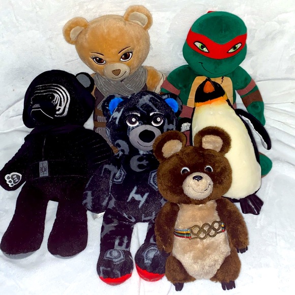 Toys | Lot Of Star Wars Build A Bears Stuffed Sea World Penguin 198 ...